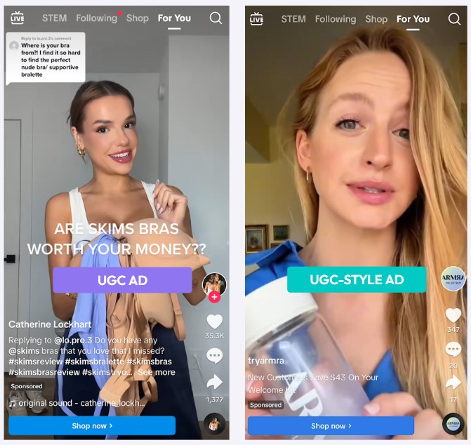 UGC Ads: Best Practices, Strategies & Ad Examples